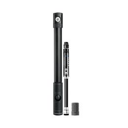 crankbrothers Handpumpe/ CO2-Pumpe Klic HP inkl. Rahmenhalter in schwarz | Gr.: onesize