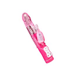 EIS Rabbitvibrator mit Perlen, 21,5 cm
