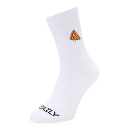 Iriedaily Socken 'Pizza Love' Damen Gr&ouml;&szlig;e 39/42 gelb / rot / schwarz / wei&szlig;
