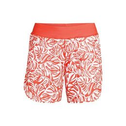 LANDS' END Badeshorts, Damen,  Orange, Nylon-Mischung, by Lands' End
