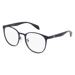 Emporio Armani EA1148 Brille Herren | Fassung: Vollrand, Panto, Blau Matt