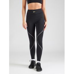 Reebok Sporthose Damen Gr&ouml;&szlig;e S limette / schwarz / wei&szlig;