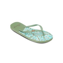 Roxy Sandale New Viva Printed Damen Gr&ouml;&szlig;e 40 mint / grasgr&uuml;n