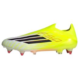 adidas Performance Fu&szlig;ballschuh 'F50 Elite' Herren Gr&ouml;&szlig;e 48.5/49 zitrone / grau / blutrot / schwarz