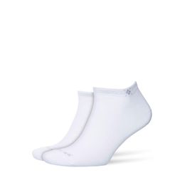 Burlington Sneaker-Socken Doppelpack in White | Gr.: onesize