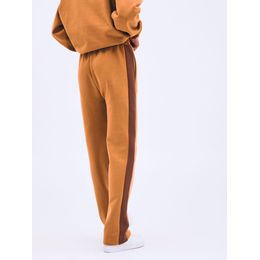 Smiles Hose 'Yunus' Damen Gr&ouml;&szlig;e 44 cognac / dunkelbraun