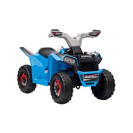 HOMCOM 6V Elektro Kinderquad 2,5 km/h Blau | Gr.: onesize