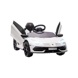 HOMCOM LAMBORGHINI Kinder Elektroauto3-5 Jahre Wei&szlig; | Gr.: onesize