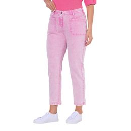 Ulla Popken Jeans in hibiskus-pink | Gr.: 52-normalgroesse