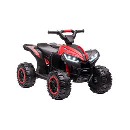 HOMCOM 12V Kinderquad 3-6km/h 3-5 Jahre Rot | Gr.: onesize