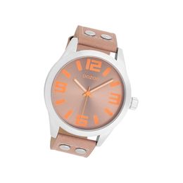 Analog-Armbanduhr Oozoo Timepieces rosa extra gro&szlig; (ca. 46mm) | Gr.: onesize