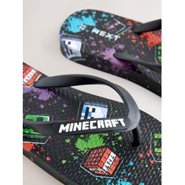 next Zehentrenner 'Minecraft' Jungen Gr&ouml;&szlig;e 29 schwarz / wei&szlig;