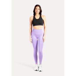 Smilodox Leggings Adrielle Pocket Seamless in Lila | Gr.: XS