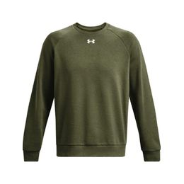 Under Armour Sweatshirt UA RIVAL FLEECE CREW in Oliv | Gr.: XL