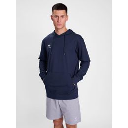 Hummel Verstellbare Taille Kapuzenpullover Hmlgo Herren in MARINE | Gr.: M