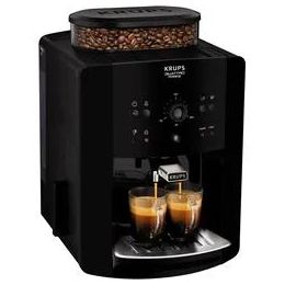 Krups Kaffeevollautomat "EA8110 Arabica Quattro Force", schwarz, B:28,7cm H:40cm T:38,1cm, Kaffeevollautomaten, 1450 Watt, Wassertankkapazit&auml;t: 1,8 Liter, Pumpendruck: 15 bar, Kaffeevollautomat