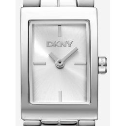 DKNY Analoguhr Damen Gr&ouml;&szlig;e One Size silber