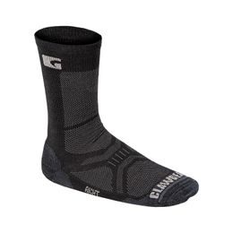 Merino Crew Socks schwarz, Gr&ouml;&szlig;e 36-38