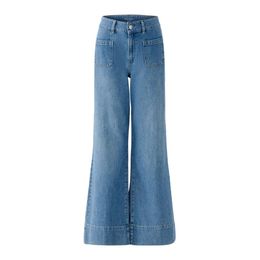 Oui Jeans HIGH WAIST in blue | Gr.: 42