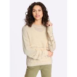Heine Pullover in champagner | Gr.: 44