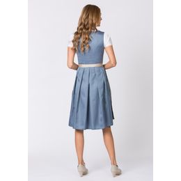 Stockerpoint Dirndl 'Irit' Damen Gr&ouml;&szlig;e 34 blau / rauchblau