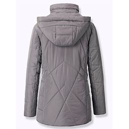 WITT Damen Steppjacke, grau, Gr&ouml;&szlig;e 40