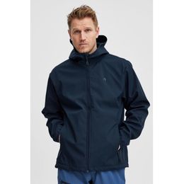 North Bend Softshelljacke NBLuango M in Blau | Gr.: L