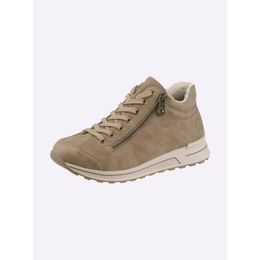 Rieker Damen Sneaker, beige, Gr&ouml;&szlig;e 37