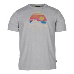 Pinewood T-Shirt Finnveden Outdoor Light Grey (Gr&ouml;&szlig;e: XXL)