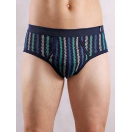 w&auml;schepur men Herren Slip, anthrazit-bedruckt + marine-bedruckt, Gr&ouml;&szlig;e 6