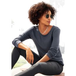 Lascana Langarmshirt