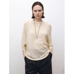 Mango Pullover 'Lingo' Damen Gr&ouml;&szlig;e XL beige