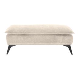 Hocker Ottawa Beige Strukturstoff