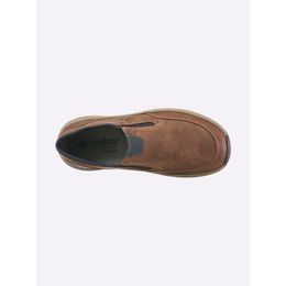 Rieker Herren Slipper f&uuml;r kr&auml;ftige F&uuml;&szlig;e, von Rieker, camel, Gr&ouml;&szlig;e 45