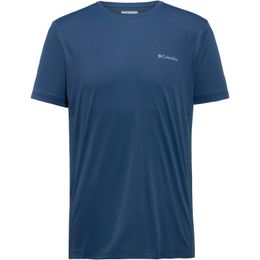 Columbia Zero Rules Light Funktionsshirt Herren - Gr&ouml;&szlig;e S - blau
