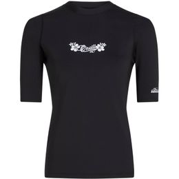 O`Neill O'NEILL SKINS S-SLV Surf Shirt Damen - Gr&ouml;&szlig;e XL - schwarz