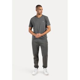 Smilodox T-Shirt Ilyas in Grau | Gr.: XXL
