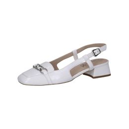 Caprice Slingpumps in WHITE NAPLAK | Gr.: 36