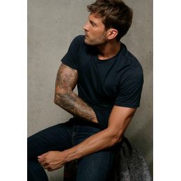 H.I.S. H.I.S Herren T-Shirt, dunkelblau, mittelblau, graublau, Gr&ouml;&szlig;e M