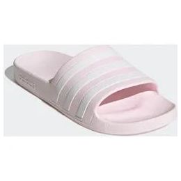 Badesandale Adidas SPORTSWEAR "AQUA ADILETTE", Damen, Gr. 42, rosa (almost pink, ftwr wei&szlig;, almost pink), Synthetik, Schuhe, Badelatschen