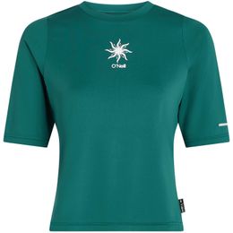O`Neill O'NEILL HYBRID UPF POLYGIENE Surf Shirt Damen - Gr&ouml;&szlig;e M - gr&uuml;n