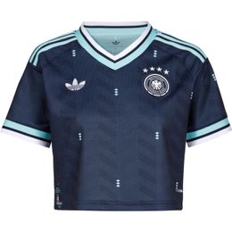 Adidas DFB DEUTSCHLAND AWAY CRO Trikot Damen - Gr&ouml;&szlig;e XS - blau