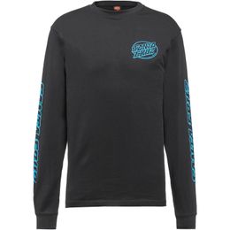 Santa Cruz Mono Vertigo Langarmshirt Herren - Gr&ouml;&szlig;e XXL - schwarz