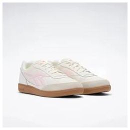 Sneaker Reebok CLASSIC "Reebok FINALE", Herren, Gr. 40, chalk, pink, gum, Leder, Synthetik, Schuhe Sneaker