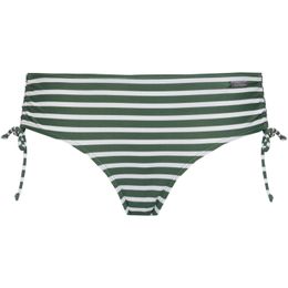 Venice Beach Bikinihose mit Raffung Bikini Hose Damen - Gr&ouml;&szlig;e 38 - oliv