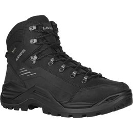 Lowa RENEGADE EVO MID WIDE Wanderschuhe Herren - Gr&ouml;&szlig;e 43 1/2 - schwarz