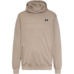 Under Armour UA RIVAL LW HOODIE Hoodie Herren - Gr&ouml;&szlig;e M - braun
