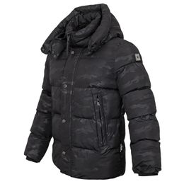 Poolman Winterjacke Camo Zip Hood (Sale) blackcamo, Gr&ouml;&szlig;e M