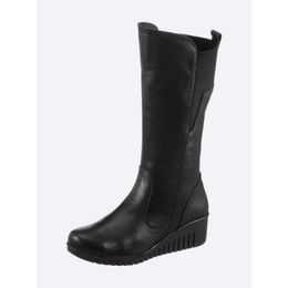 Gemini Damen Stiefel mit flexibler Laufsohle, schwarz, Gr&ouml;&szlig;e 38