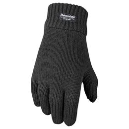 MFH Strickhandschuhe mit Fleecefutter schwarz, Gr&ouml;&szlig;e S/7